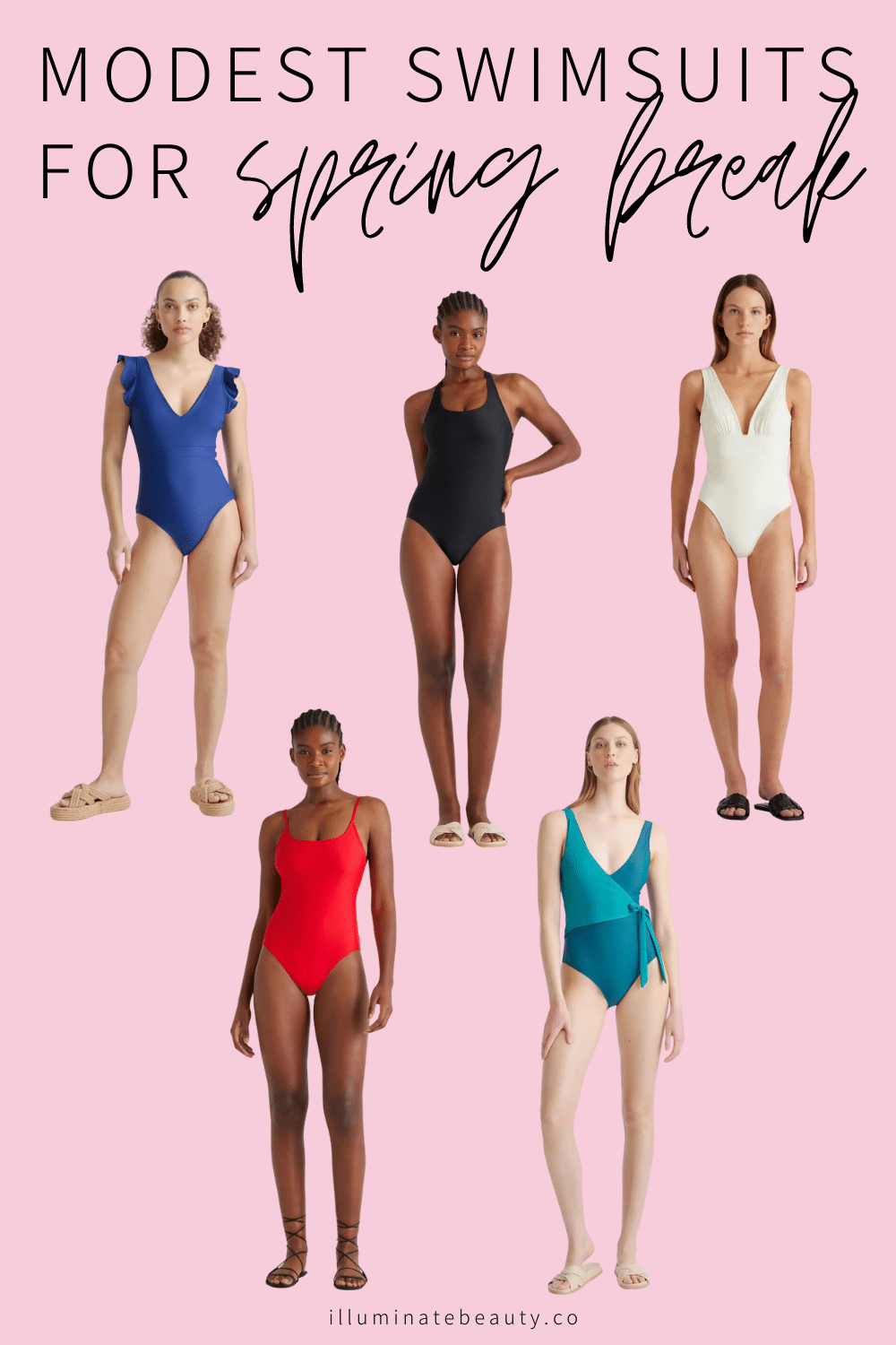 Modest Swimsuits for Spring Break and Summer - Illuminate Beauty