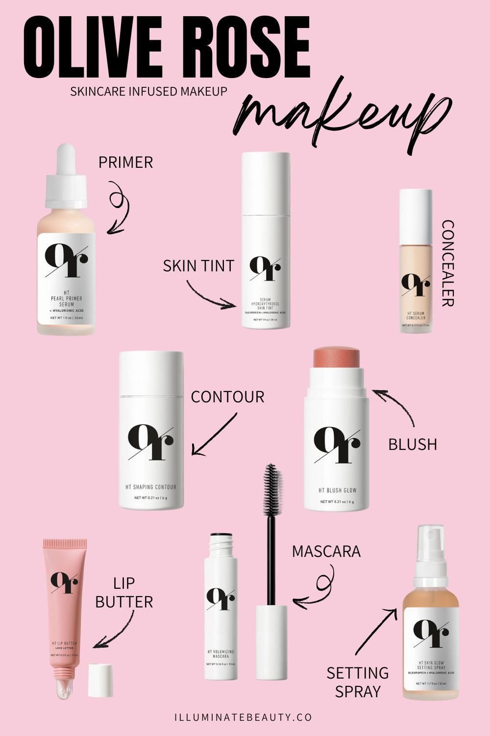 Olive Rose Makeup Collection: First Look + Review - Illuminate Beauty